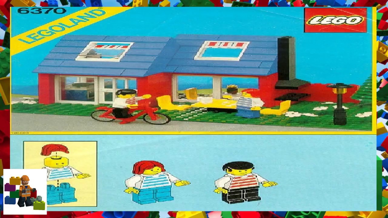 LEGO instructions - Town - Leisure - 6370 - Weekend Home - YouTube
