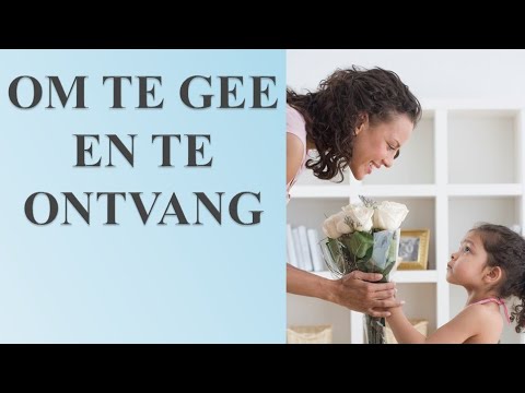 Pastoor Andries Nel met, om te gee en te ontvang. - YouTube