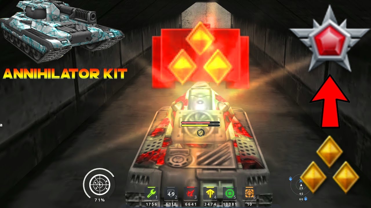 Tanki Online Road To Legend #9 - Getting Annihilator Kit!!! - YouTube