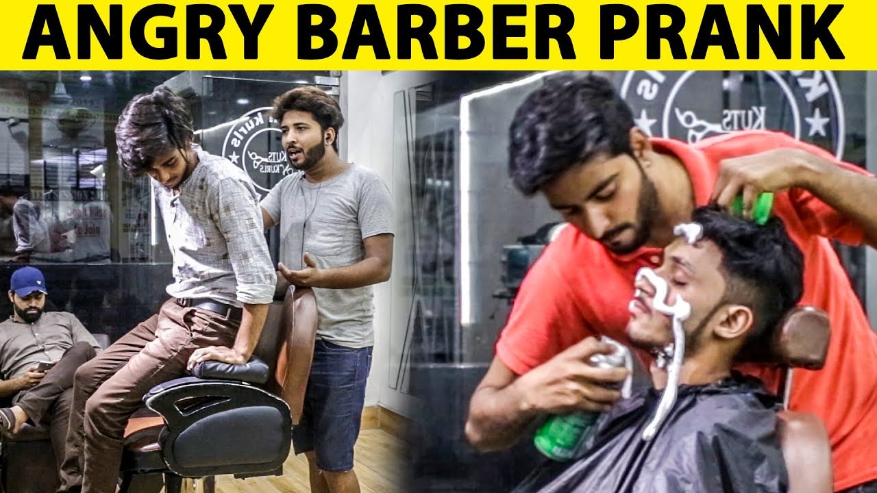 Angry Barber Prank in Pakistan | Part 2 | Lahori PrankStar - YouTube
