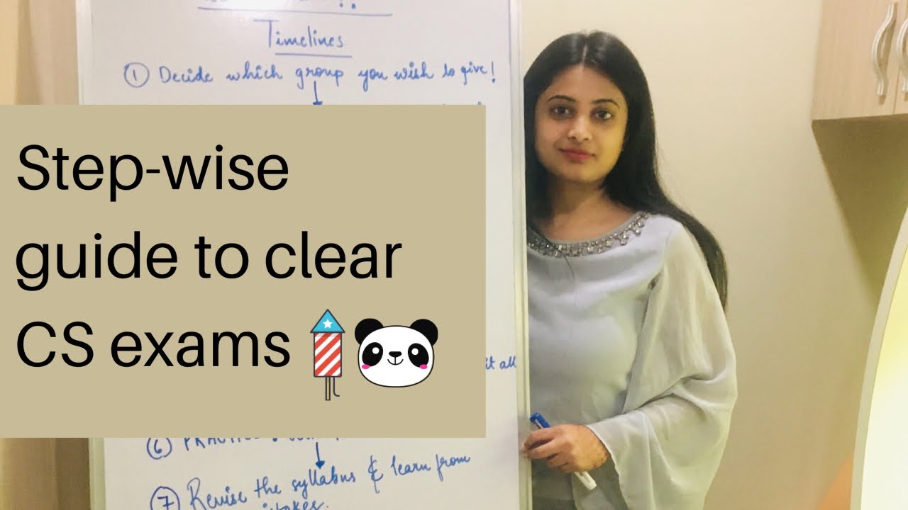 Step wise guide to clear CS Exams 🎯 - YouTube