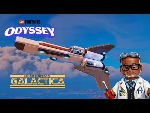 Battlestar Galactica's MK2 VIPER  #BSG #buildlegofortnite