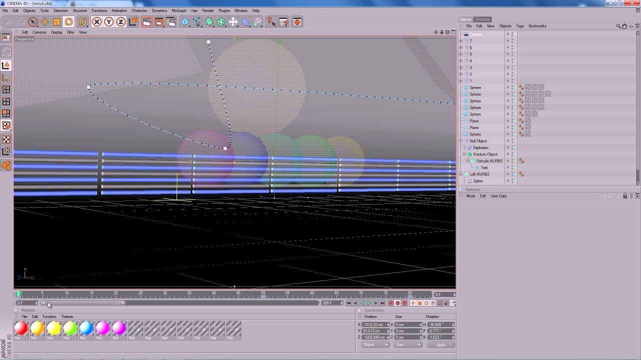 Cinema 4D - How to edit the text in a Cinema 4D template - YouTube