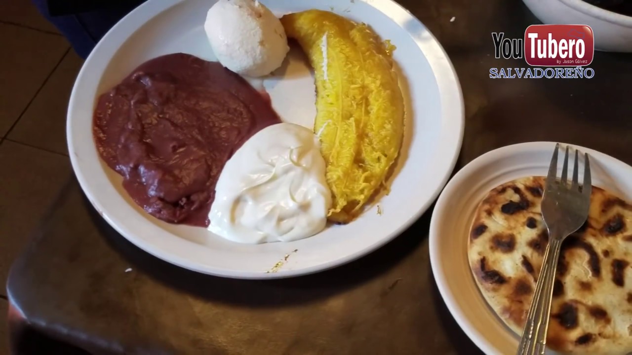 Como es el Desayuno Bufet Tipico Salvadoreño El Salvador C.A. - YouTube