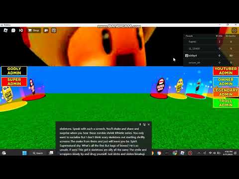 using the toadroast script in free admin - YouTube