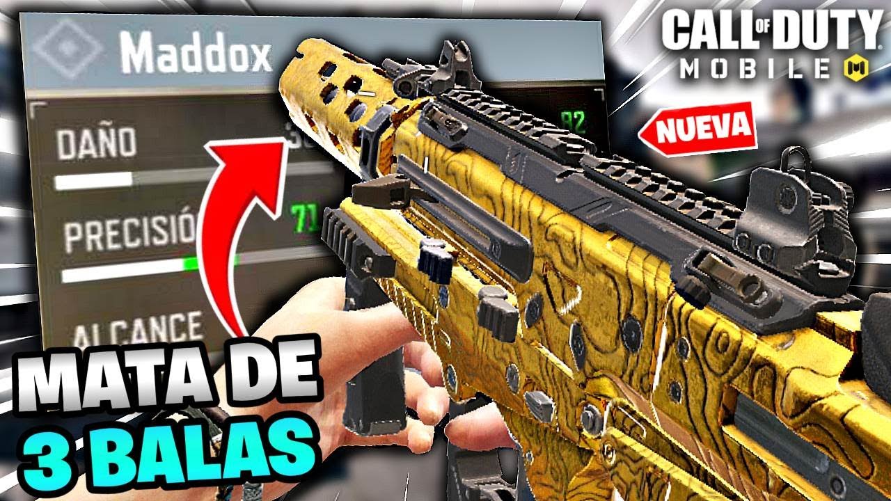 MADDOX l LA MEJOR ARMA DE TODO COD MOBILE / LA MEJOR CLASE PARA LA ...