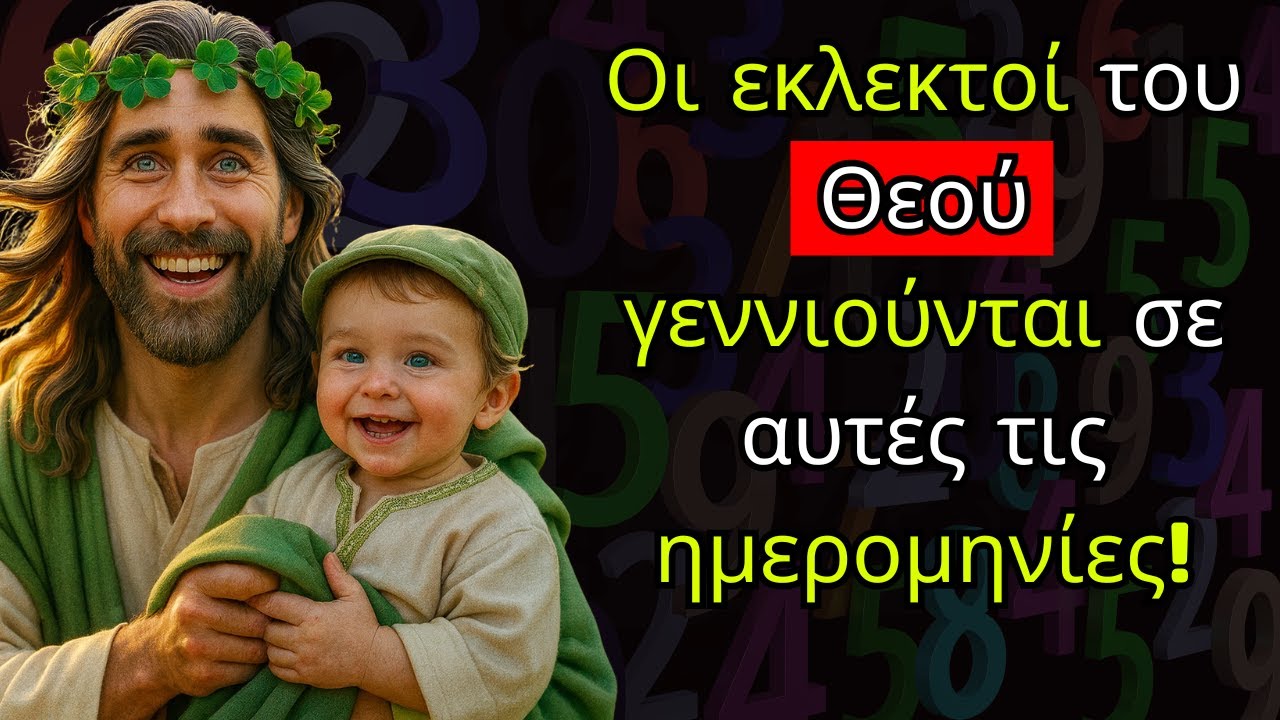 Οι εκλεκτοί του Θεού γεννιούνται σε αυτές τις ημερομηνίες! - YouTube
