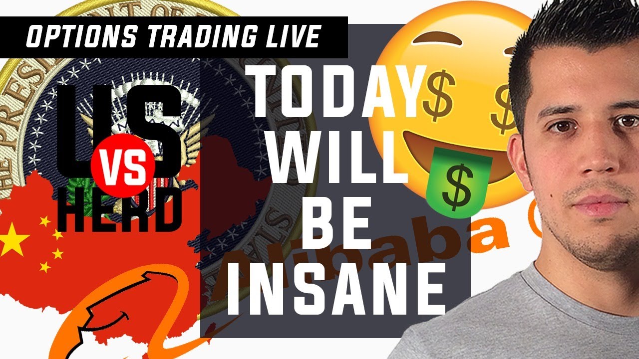 Today Will Be Insane - Live Trading - Stock Market News Robinhood App ...