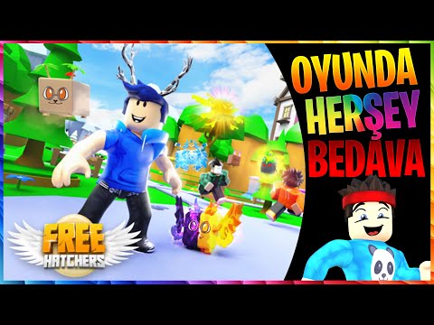 BU OYUNDA HERŞEY BEDAVA  💥 NiKO ile ROBLOX Free Hatchers 💥
