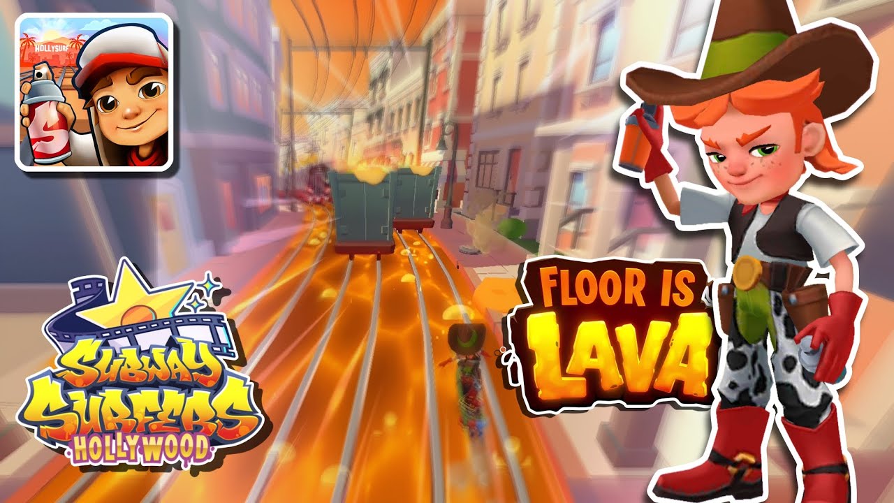 Subway Surfers: Floor Is Lava on Hollywood 2024 - Full Gameplay STAGE 5 ...