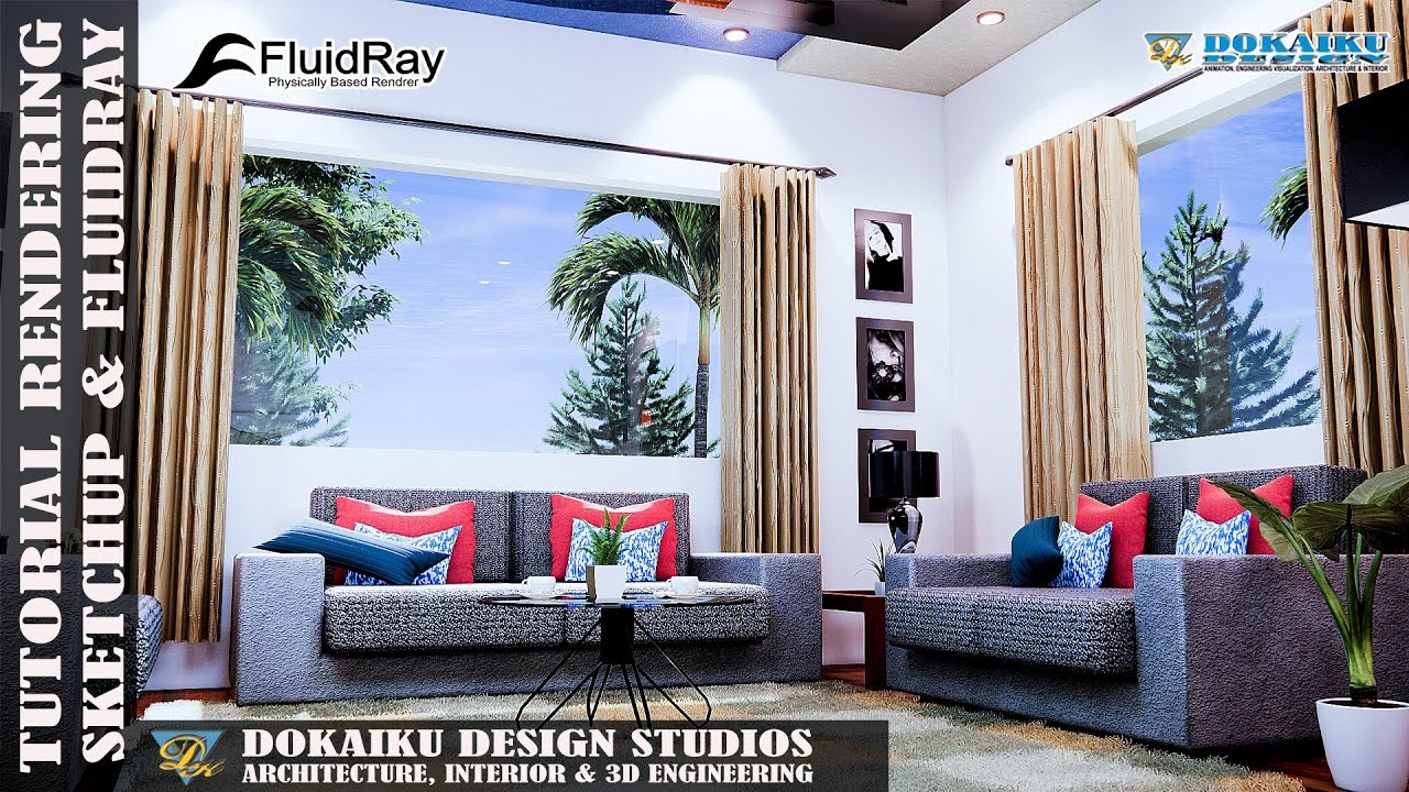 TUTORIAL RENDERING USING FLUIDRAY - YouTube