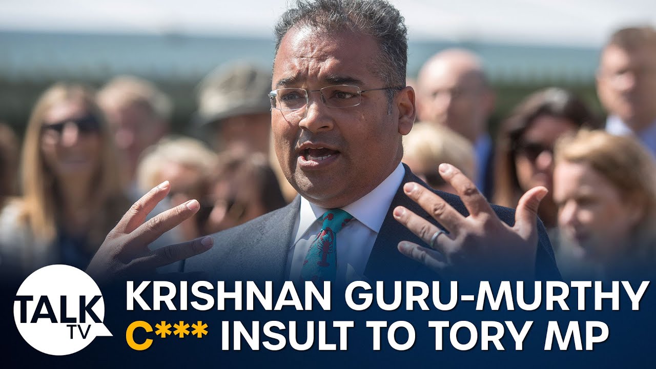 Krishnan Guru-Murthy's c*** insult to Tory MP - YouTube