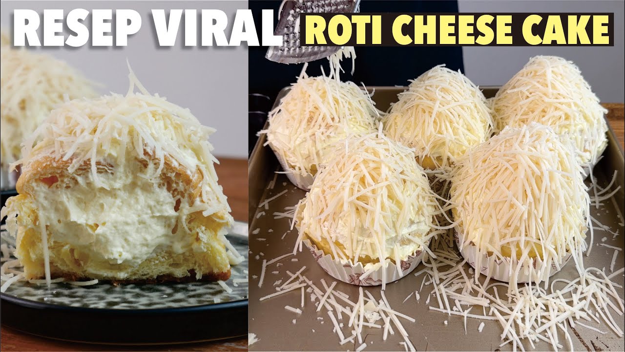 Resep ROTI VIRAL MILK BREAD CHEESE CAKE !!! - YouTube