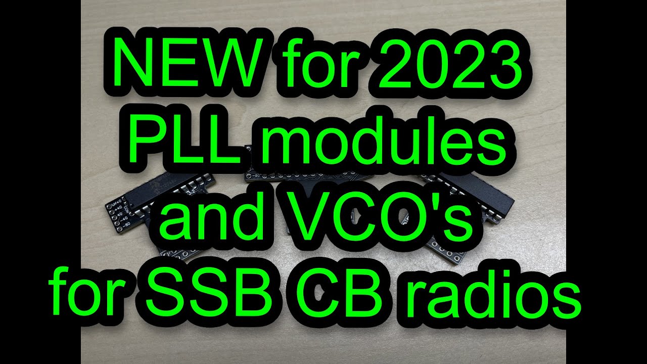 Microchipz VCO's and PLL modules - NEW for 2023 - YouTube