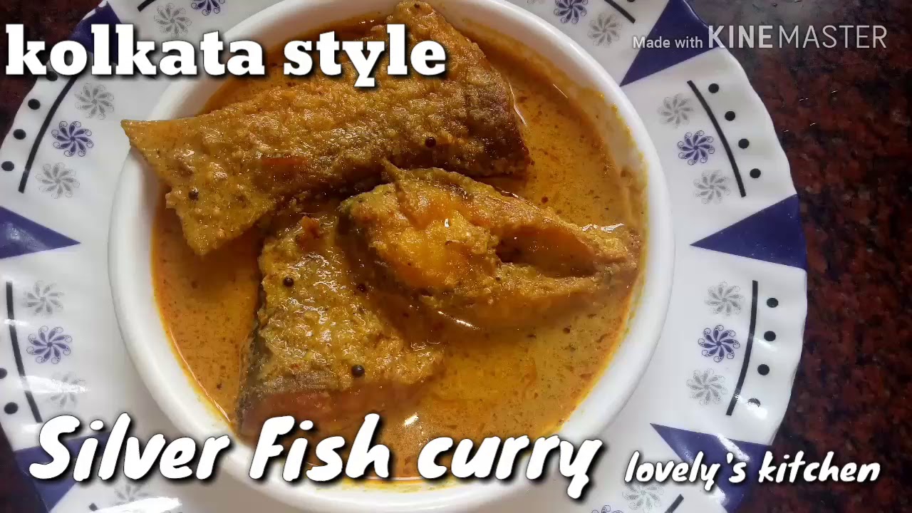 Silver fish curry with yellow mustard seed in Kolkata style||(silver ...