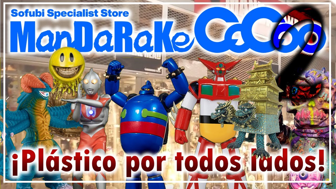 La cacería de ART TOYS y SOFUBI en Mandarake Cocoo es interminable (Akihabara, Tokio) Japón ...