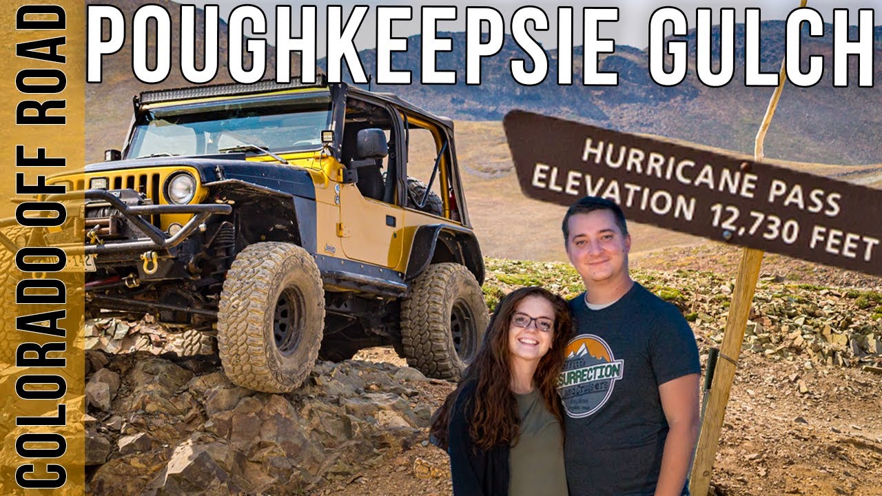 Poughkeepsie Gulch 4x4 Trail and going over Hurricane Pass - YouTube