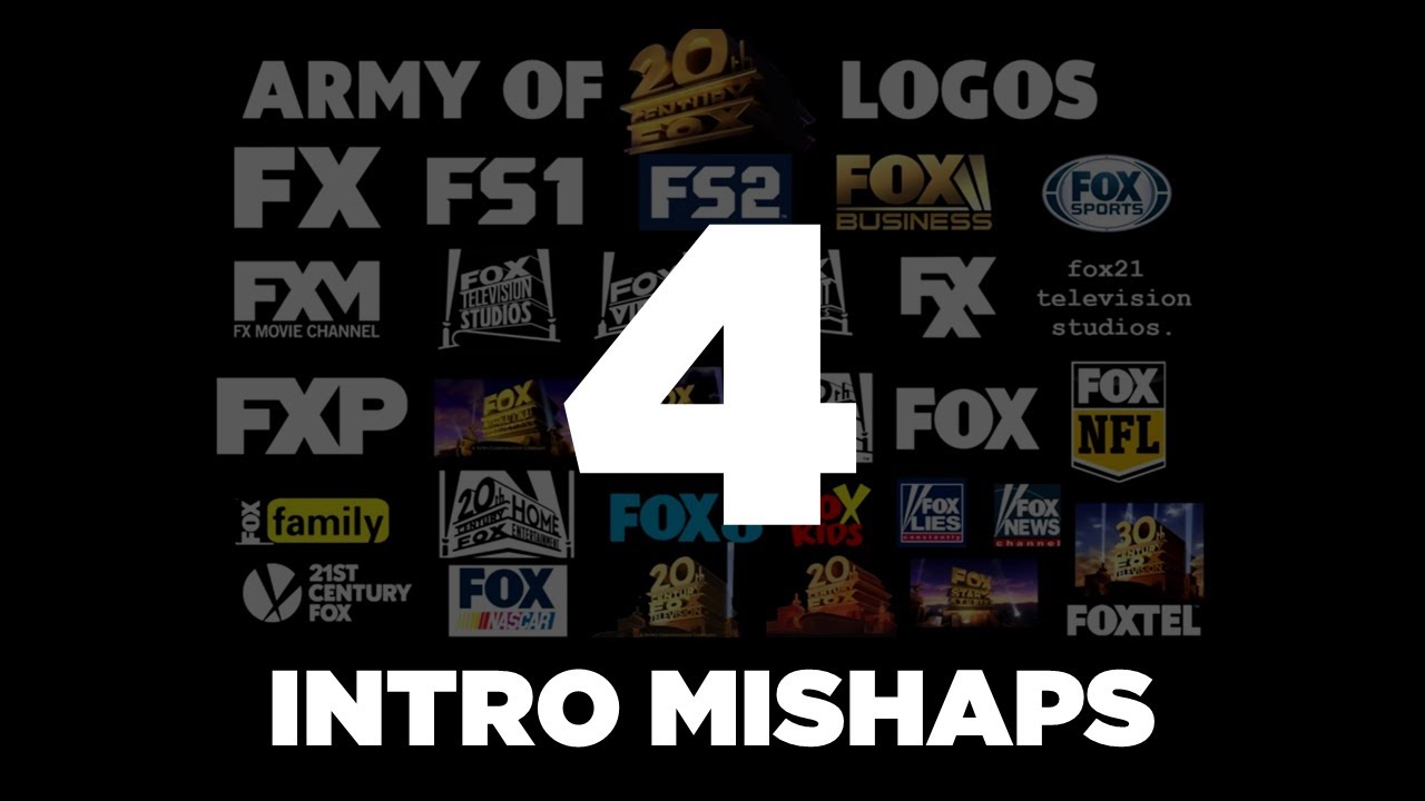 Army Of Fox Logos Intro Mishaps 4 - YouTube
