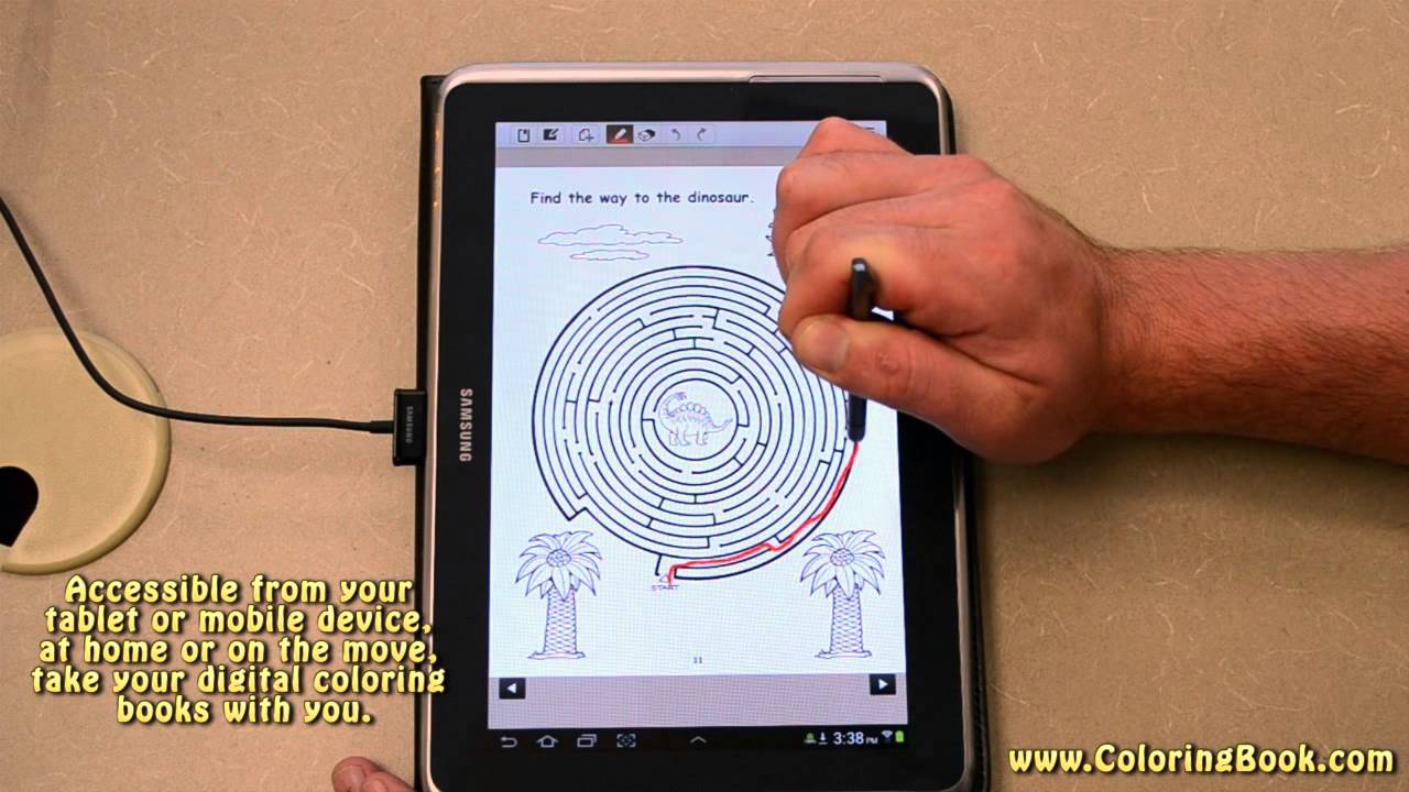 Digital Coloring Books | Samsung Learning Hub Wayne Bell Publisher ...