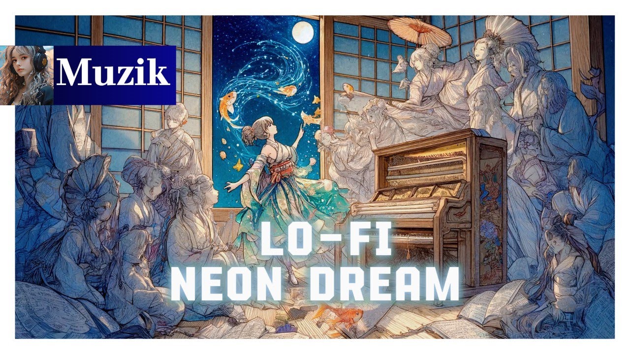 10 Minutes Neon Dream Lo-fi Vibes - YouTube