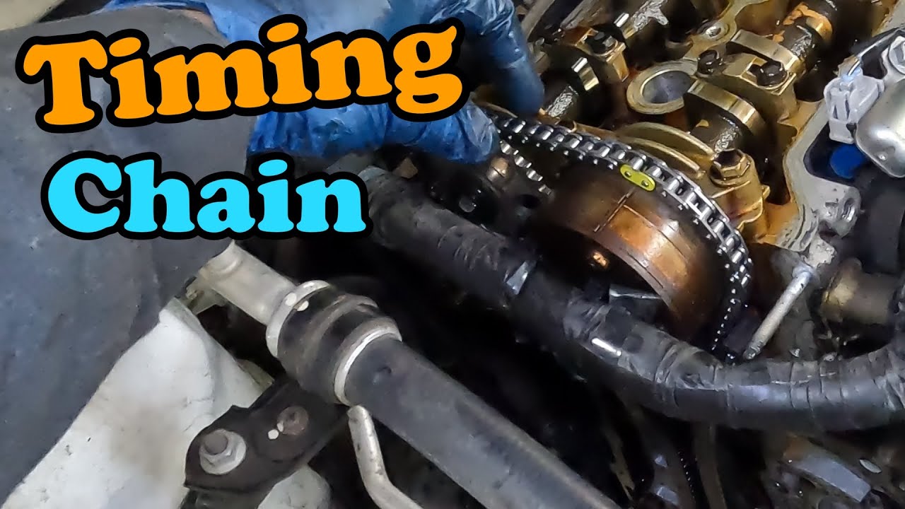 2003-2008 Pontiac Vibe Timing Chain Replacement Hiow To DIY - YouTube