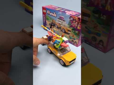 LEGO Friends #42659 Friendship Road Trip Travel Car set is here 💚💛 #legofriends #rlfm #reviews