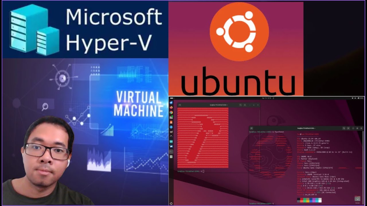 Install Ubuntu Linux on Hyper-V Manager - YouTube