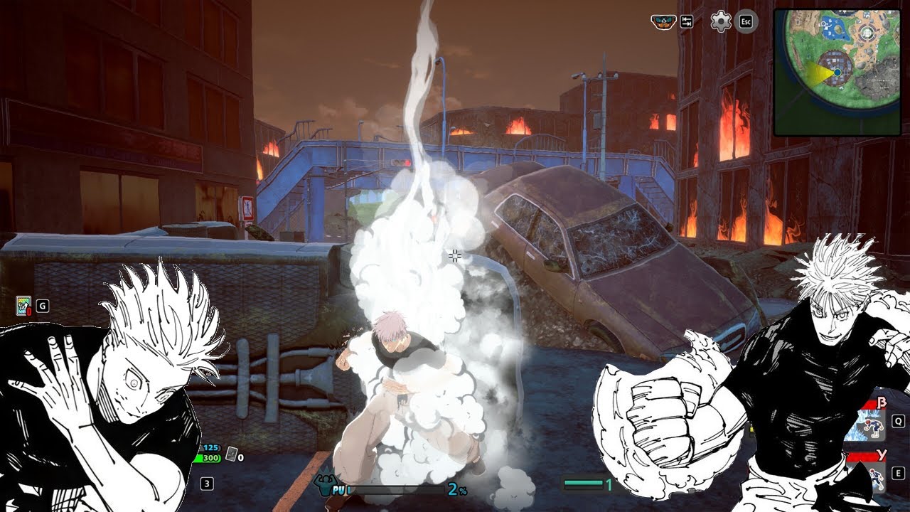 Satoru Gojo Manga In My Hero Ultra Rumble (PC MODS) (With Powers) - YouTube