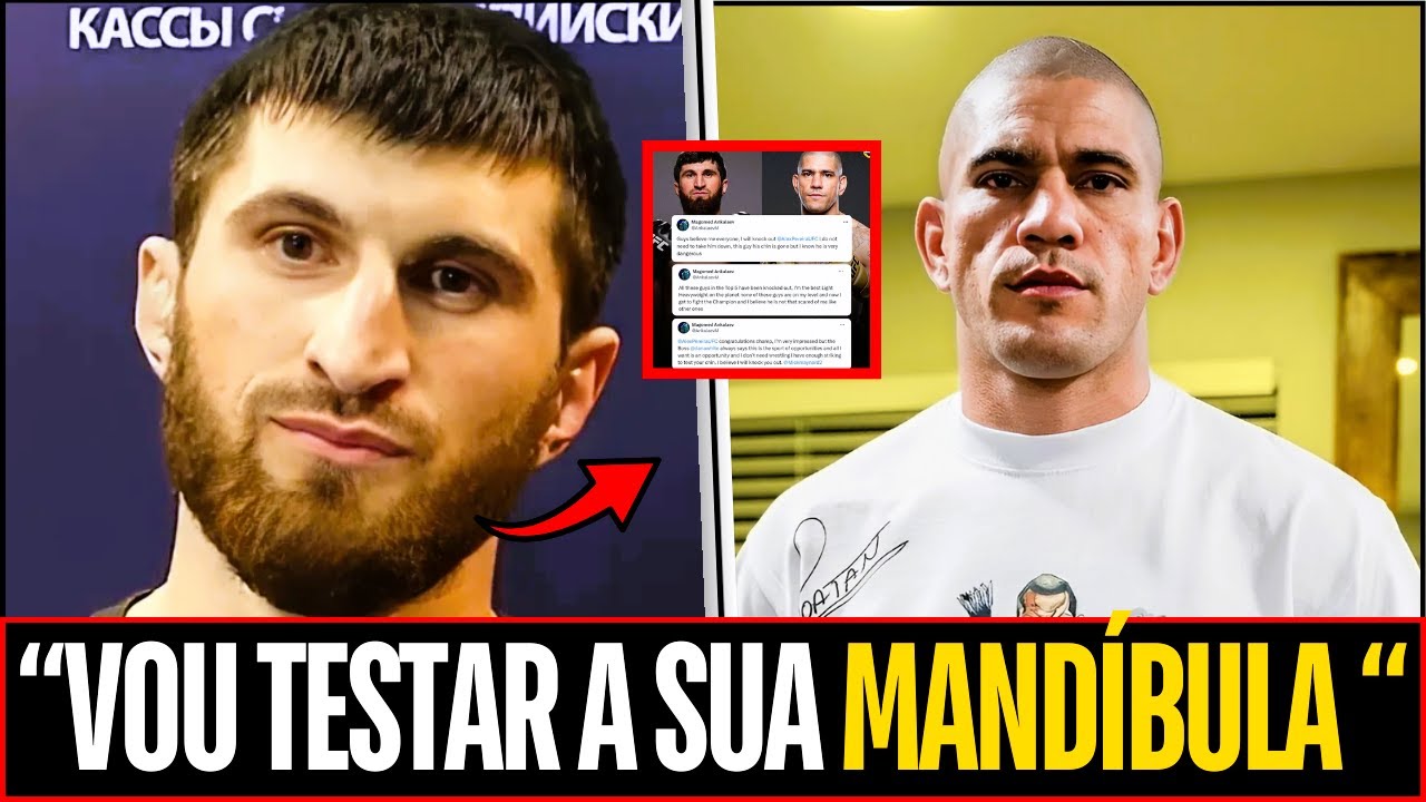 Magomed Ankalaev REAGIU à vitória de 🔥Alex POTAN Pereira e Manda Recado ...