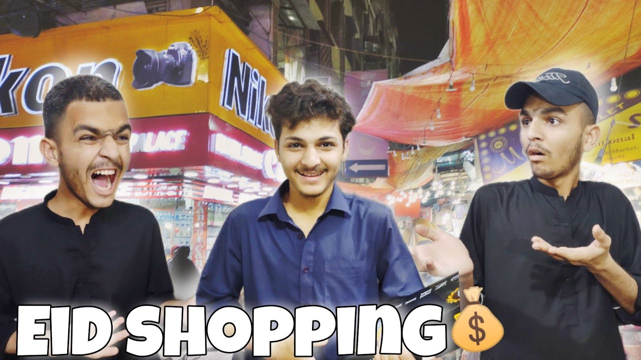 finally ,Eid shopping hogai ||Zainab Market meh itna Rush deal ke waja sai ho Gaya 😭 |kaddu Vlog ...