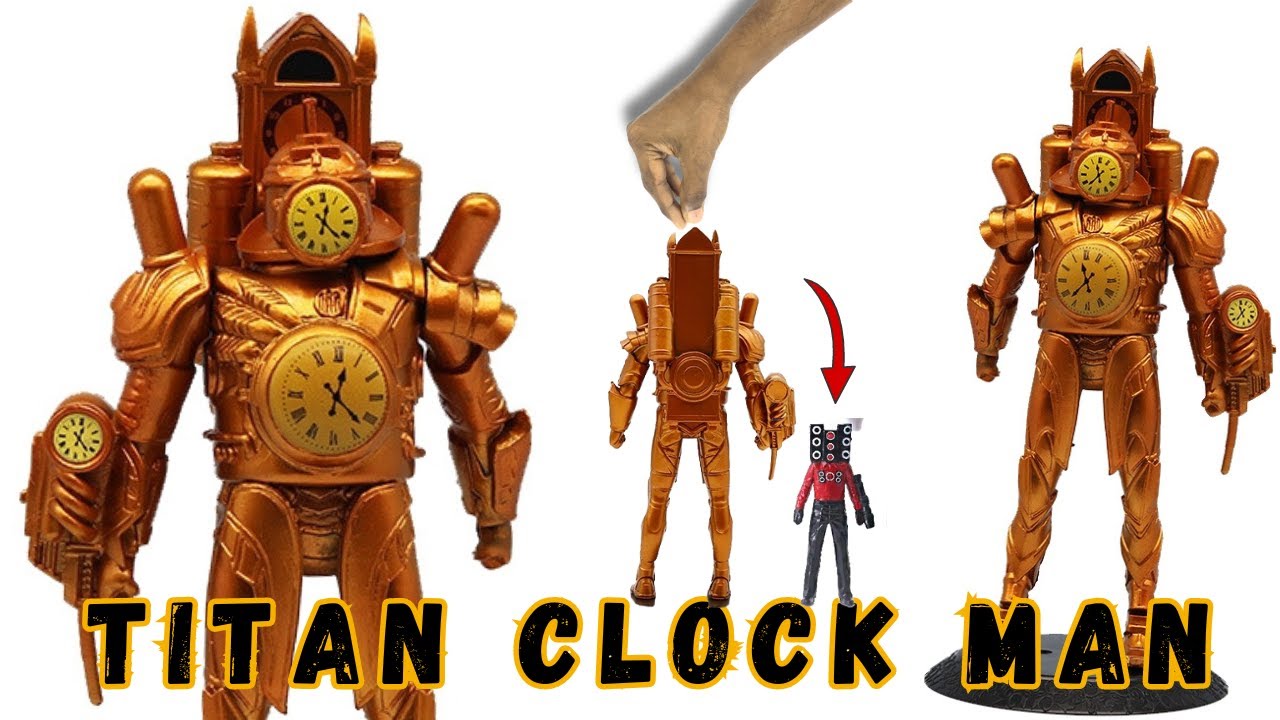 The Ultimate Unboxing Experience: Titan Clock Man Skibidi Toilet - YouTube