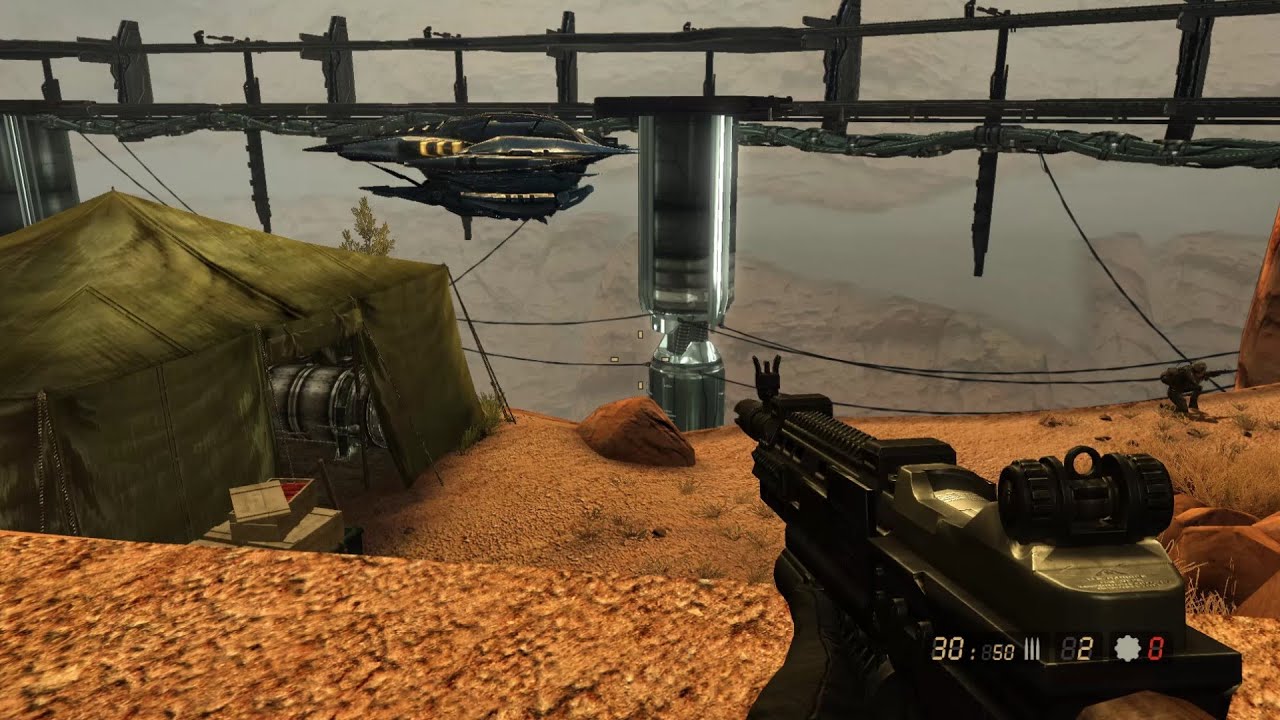 Resistance 2 - gameplay walkthrough, difficult " The Rescue" - YouTube