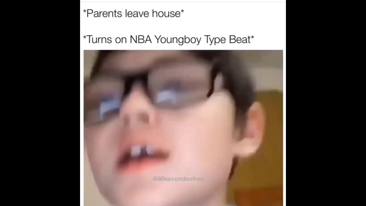 Whit kid rapping like NBA Young Boy (NEVER BROKE AGAIN) - YouTube