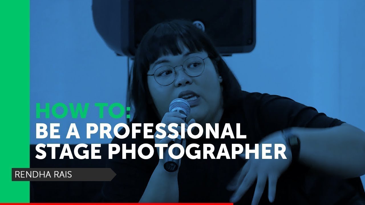 Living as a Professional Stage Photographer [Rendha Rais] - YouTube