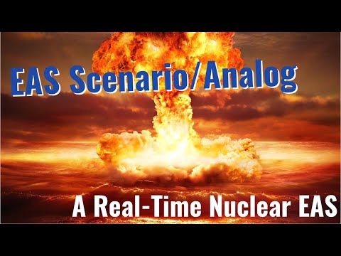 EAS Scenario/Analog) A Real Time Nuclear EAS (Not Real) - YouTube