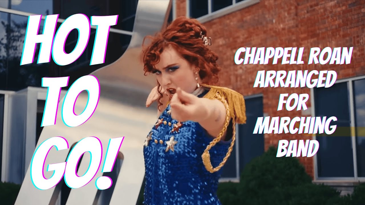 HOT TO GO! Chappell Roan arranged for Marching Band - YouTube