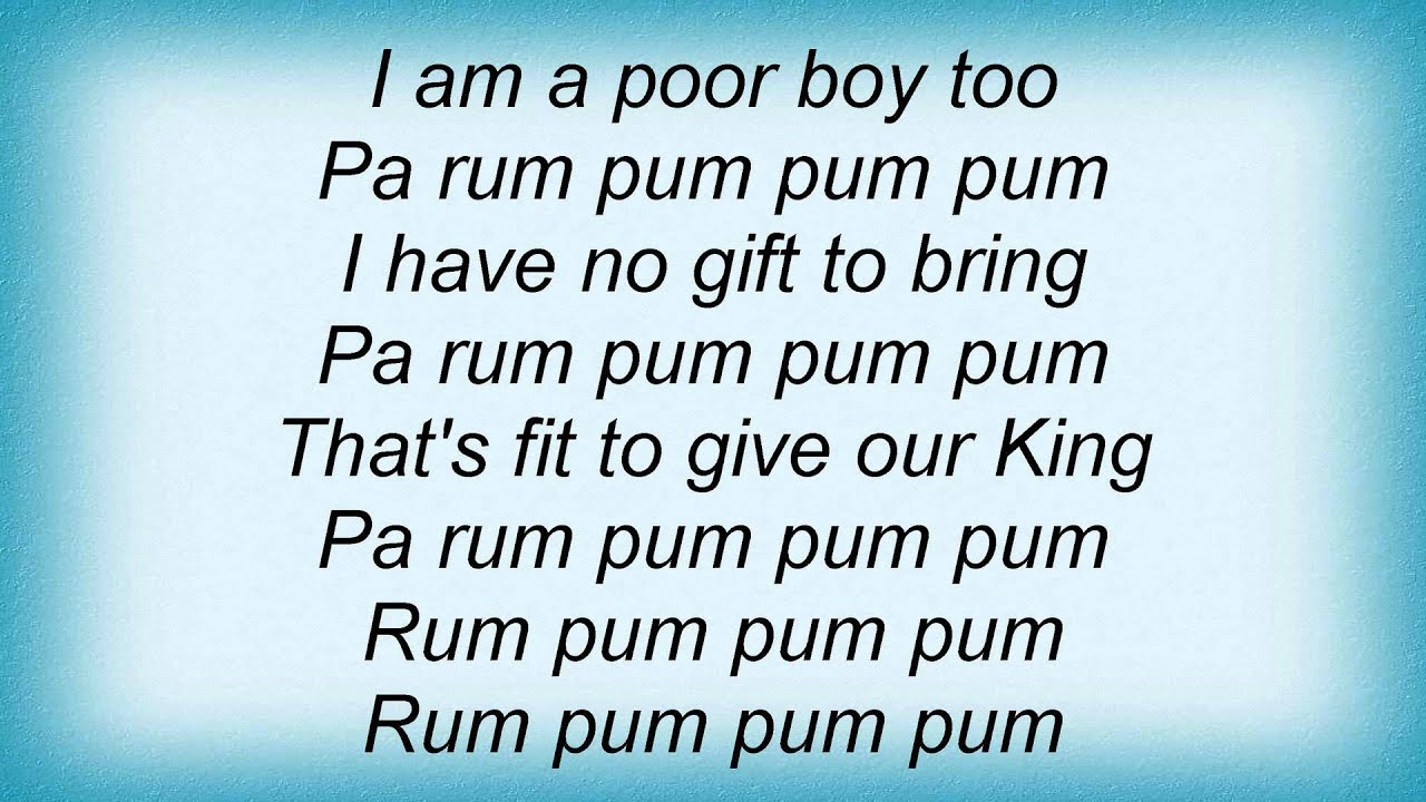 Toby Keith - Little Drummer Boy Lyrics Chords - Chordify