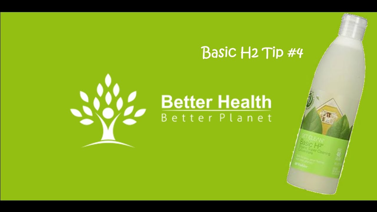 Shaklee Basic H2 Use Tip 4 - YouTube