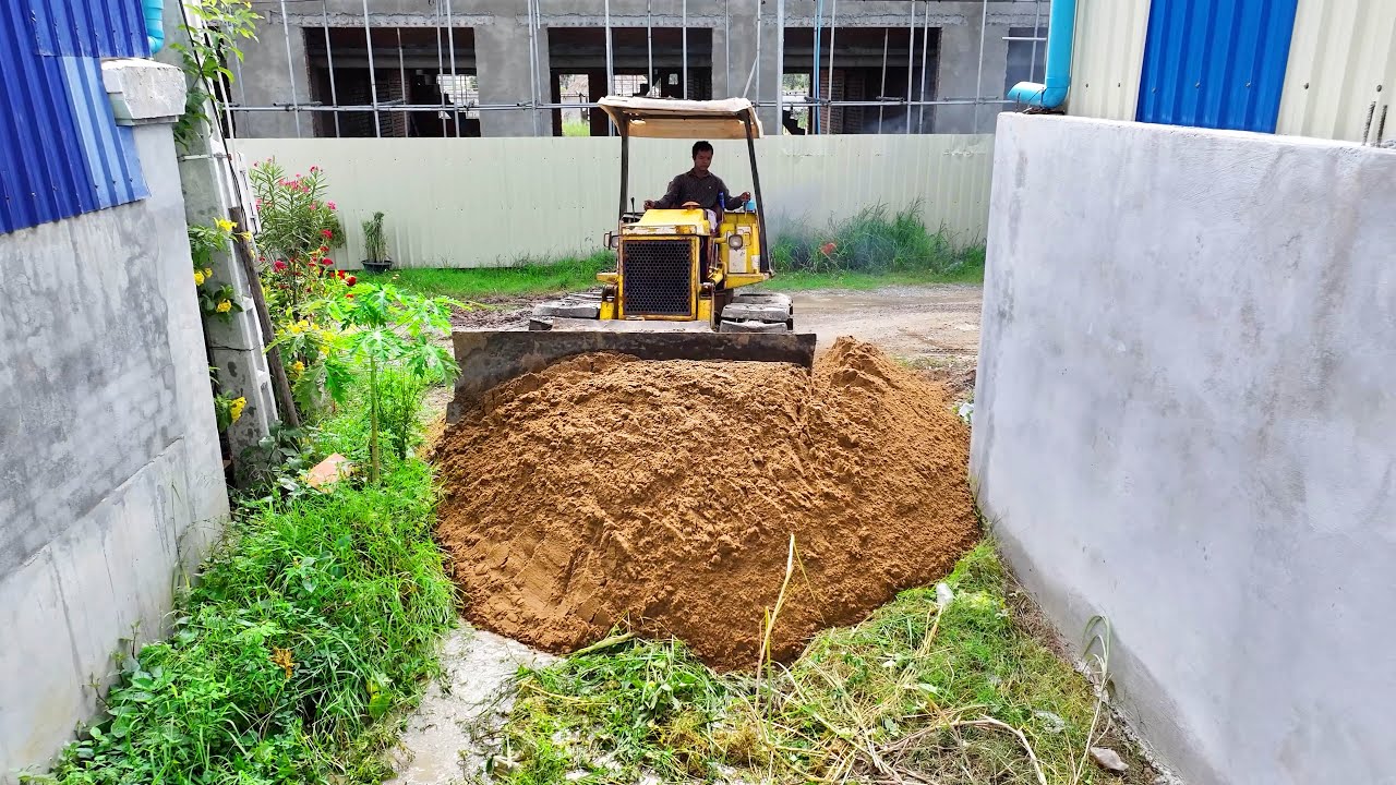 Launches New Mini Bulldozer Project to Push Sand to Build Homes ...