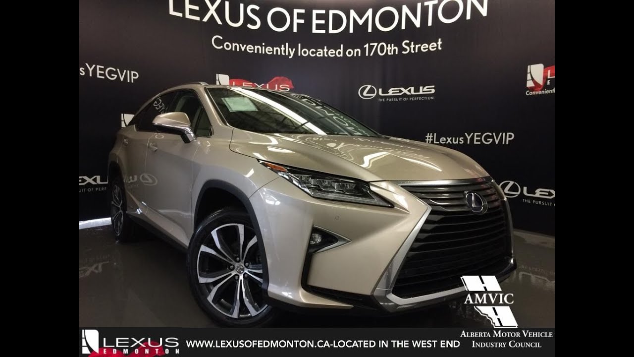 2016 Tan Lexus RX 450h AWD Hybrid Standard Equipment In Depth Review ...