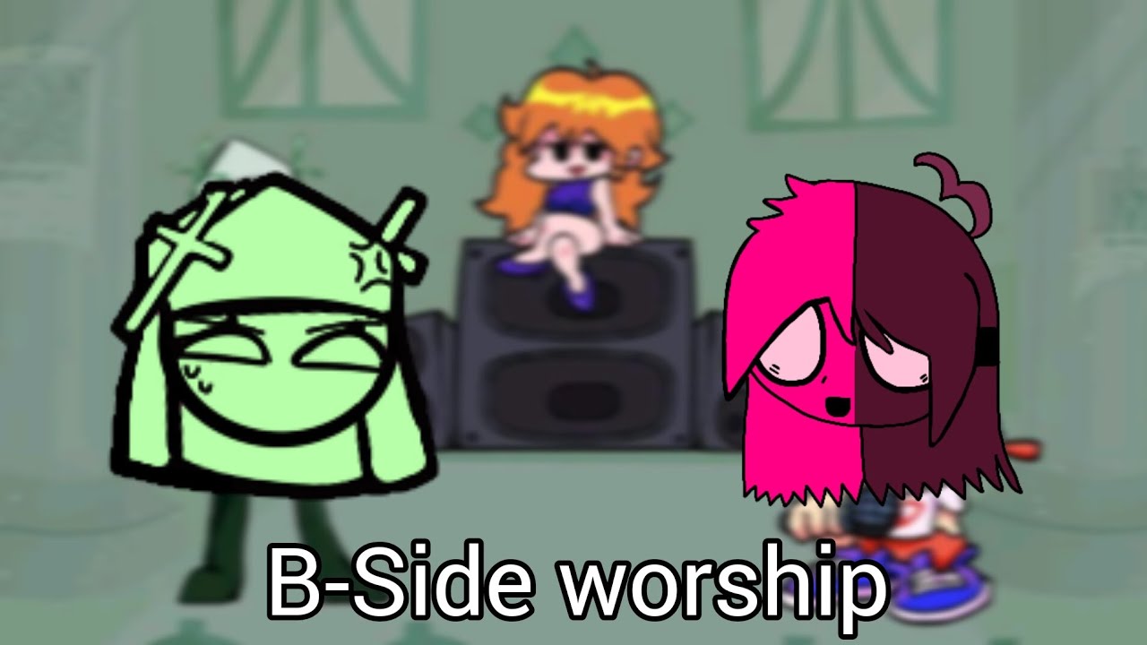 FNF B-SIDE WORSHIP SARVENTE VS @AleFace (Developer julia) - YouTube
