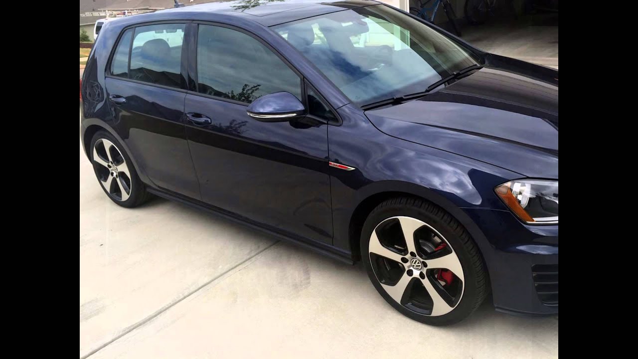 2016 Volkswagen Golf Night Blue Metallic - YouTube
