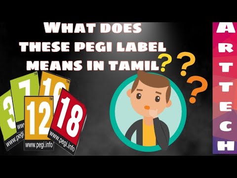 What does the pegi label means in Tamil || #pegi - YouTube