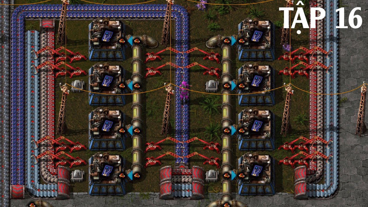 Factorio Space Exploration #16: Nghiên Cứu Hóa Học Và Quân Sự - YouTube