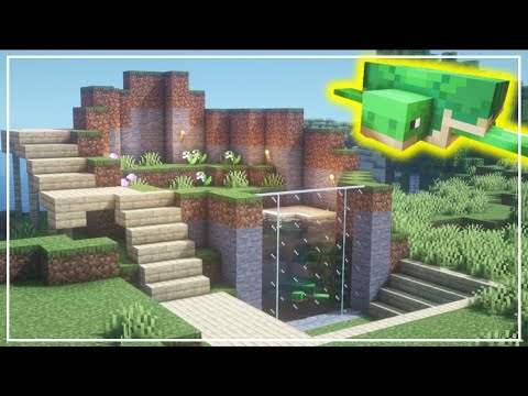 How to Build a Turtle Enclosure - Minecraft 1.16 - YouTube