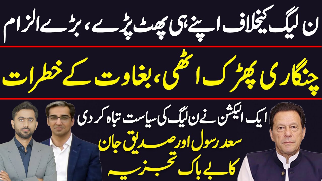 Saad Rasool & Siddique Jaan exclusive || PMLN in trouble - YouTube