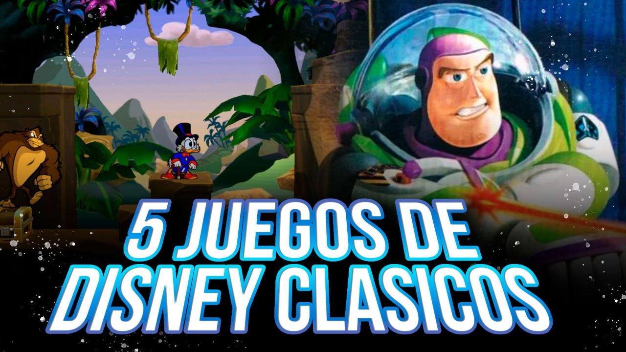 5 Juegos de Disney Clásicos que DEBES jugar I Fedelobo - YouTube