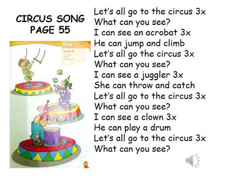 CIRCUS SONG - UNIT 9 - YouTube