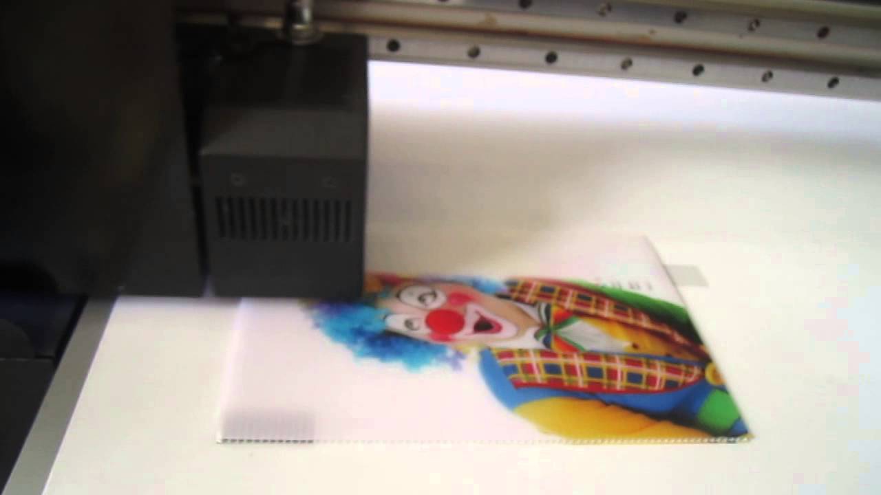 PP Board UV Printing - YouTube