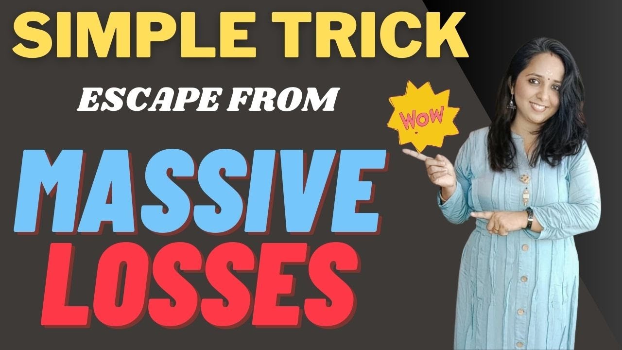 Escape Massive Losses in a Trade with Simple Trick / Loss Recovering ...